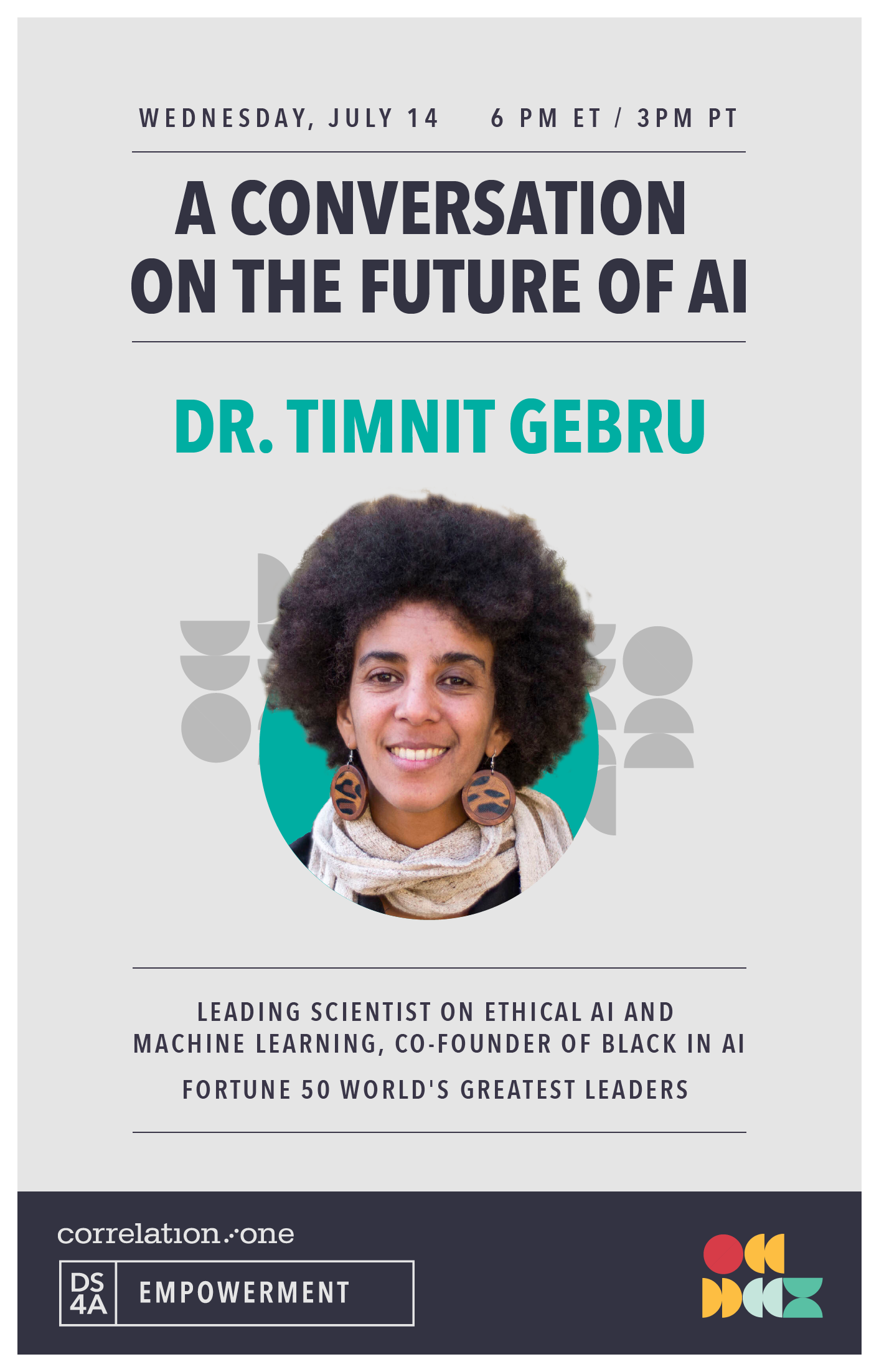 DS4A/Empowerment Webinar | Dr. Timnit Gebru and The Future of AI